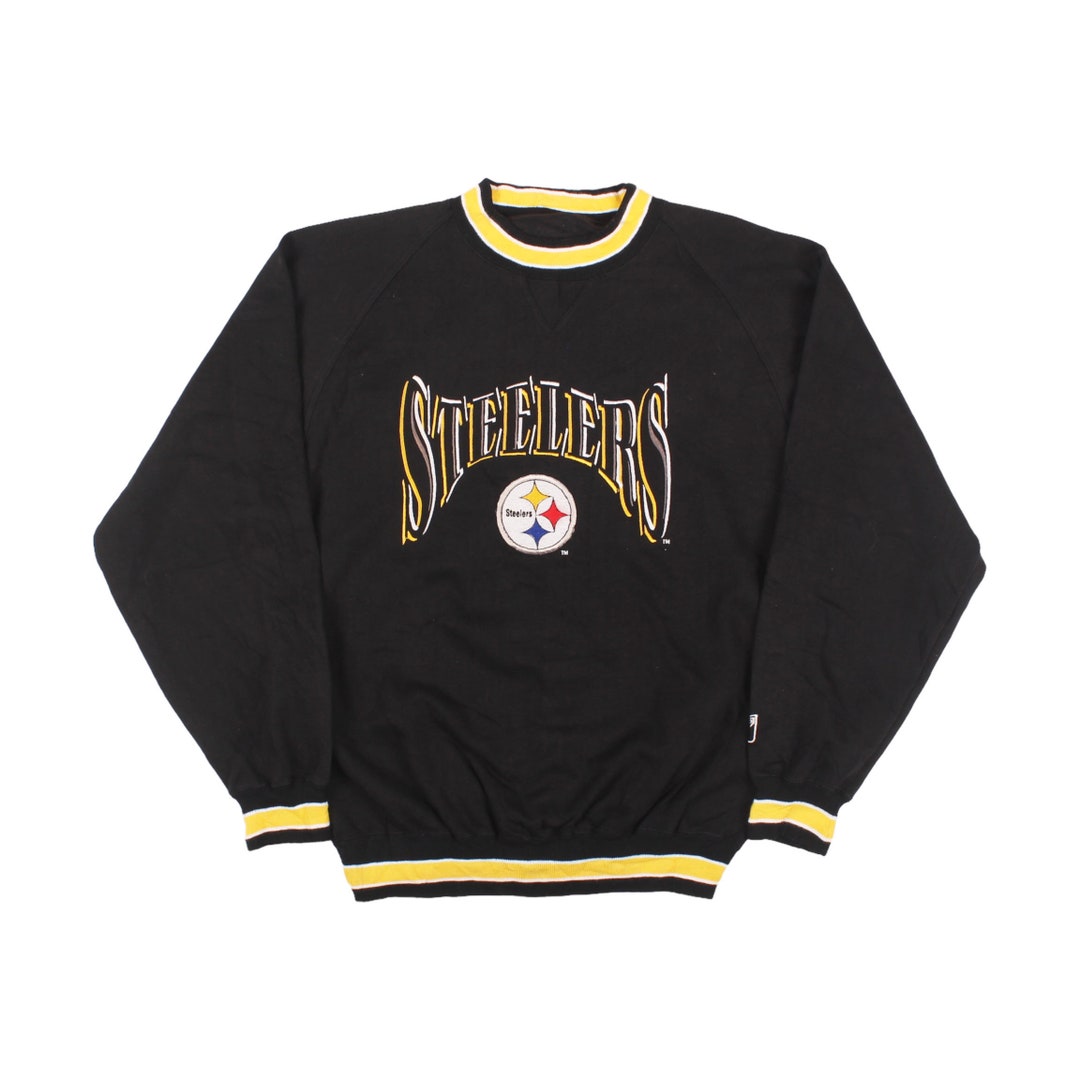 Vintage Pittsburgh Steelers Sweatshirt Pull Over Crewneck Size M , 90's ...