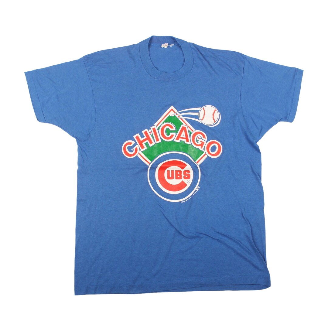 Vintage 80s Chicago Cubs MLB T-shirt Size XL - Etsy