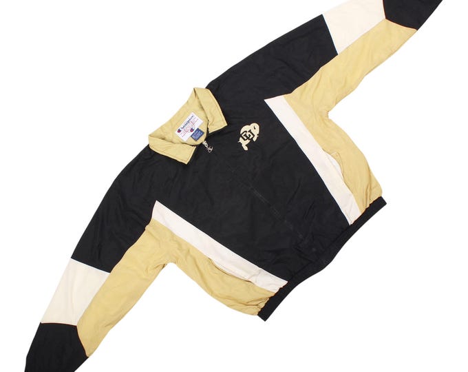 Vintage 90s Champion Colorado Buffaloes Jacket NCAA Windbreaker - Etsy