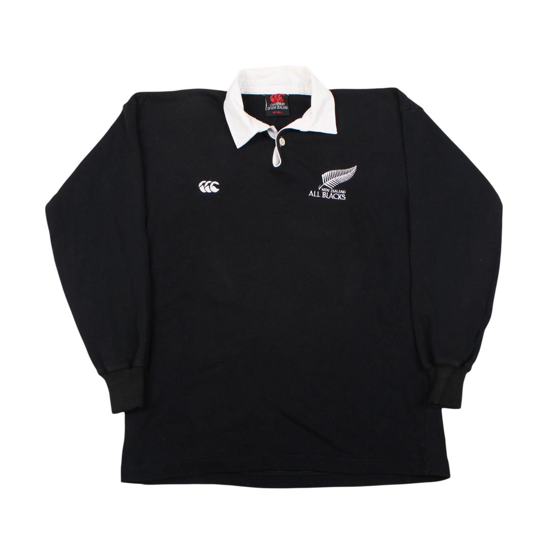 Vintage Canterbury of New Zealand All Blacks Rugby Shirt - Etsy