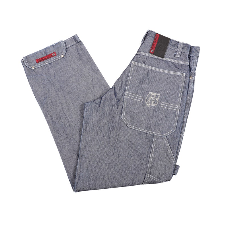 Vintage Ruff Ryders Jeans Wide Leg Size W 30 in Hip Hop - Etsy