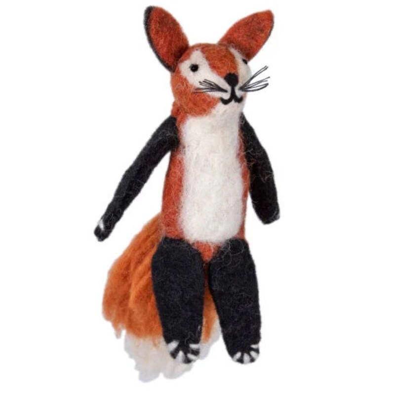 Fox Finger Puppet - Etsy