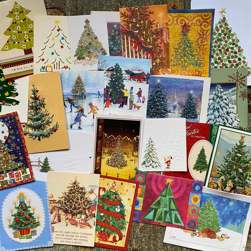 Christmas Card Covers - Etsy