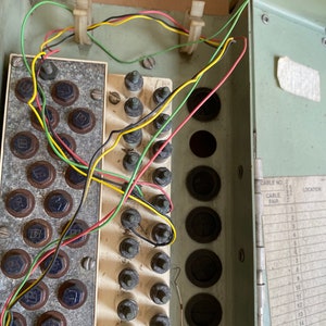Midcentury Telephone Junction Box Steampunk Repurpose Urban Grunge - Etsy