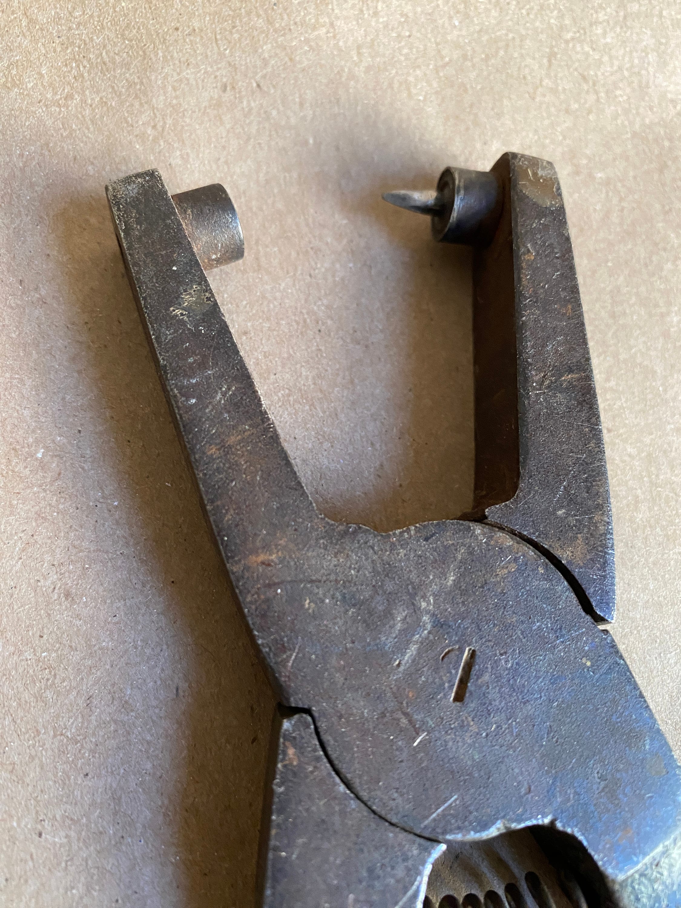 Vintage Iron Grommet Punch Rivet Plyers - Etsy