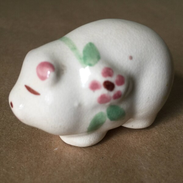 Porcelain Pig - Etsy