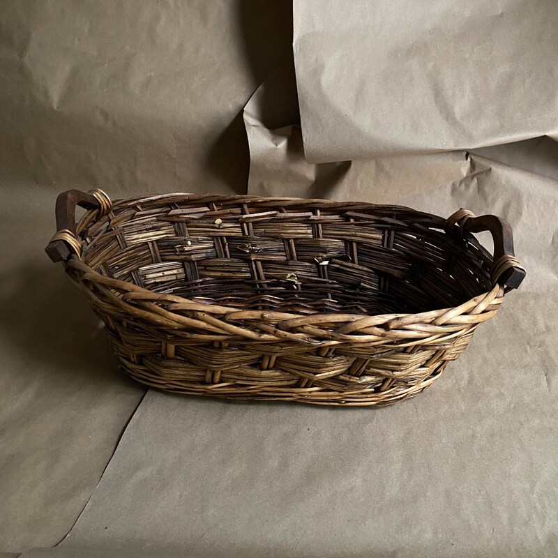 Basket With Handle - Etsy