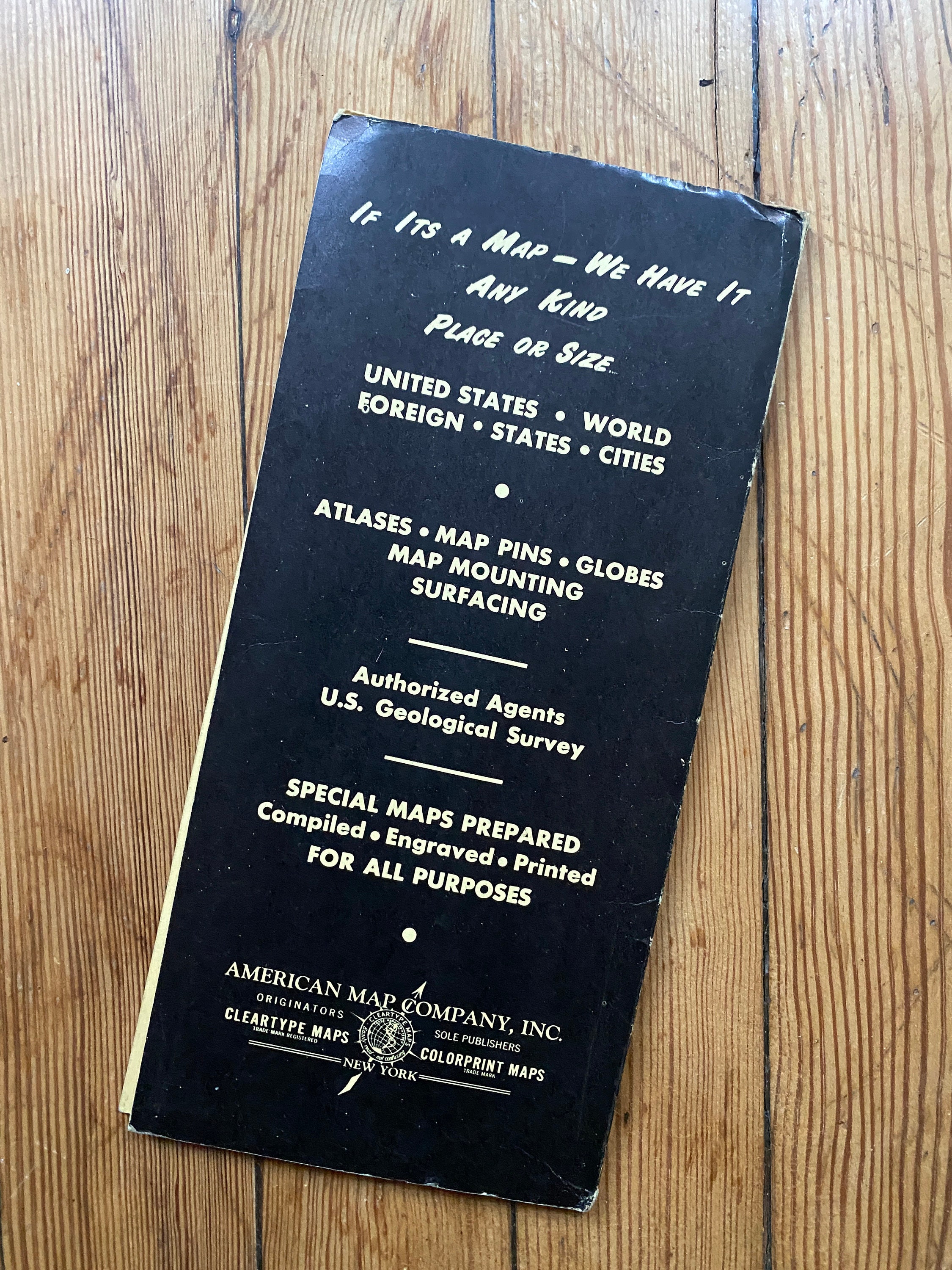 1950s Hagstrom Map Brooklyn New York Kings County Booklet Map - Etsy