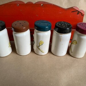 1950s Vintage Spice Rack Made in Japan Ceramic Shakers - Etsy