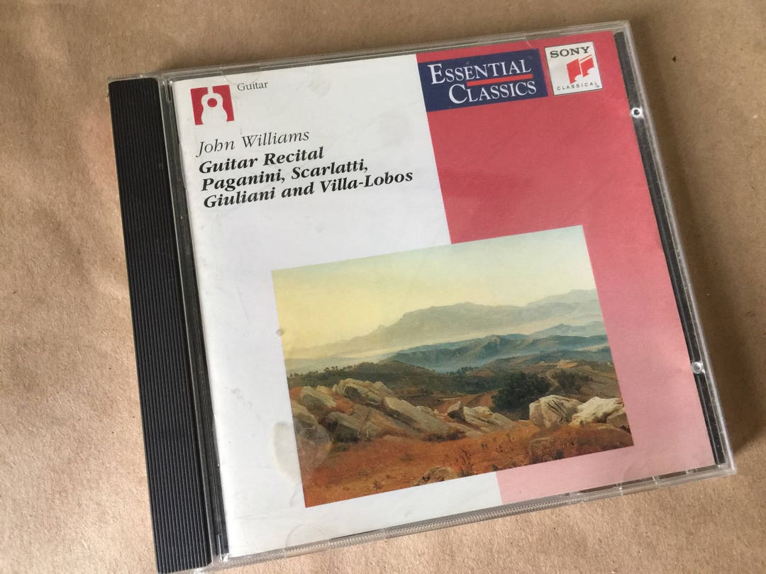John Williams Classical Guitar Music CD Sony Essential Classics Guitar ...