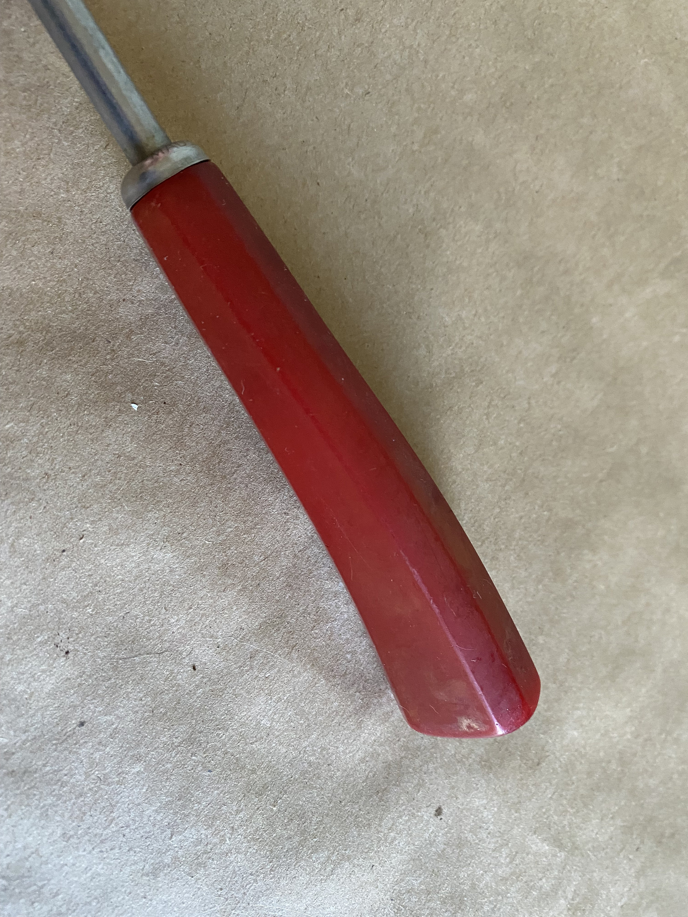 1940s Bakelite Red Handled Spoon Kitchenalia Cookware Cooking Utensils ...