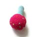 Fairy Mushroom Crochet Baby Rattle Colorful Newborn - Etsy
