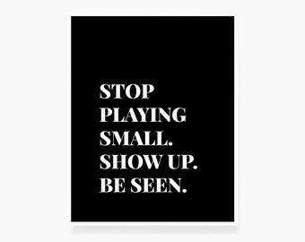 Speak Up. Inspirational Poster Digital Wall Art Printable | Etsy