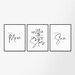 Set of 3 Printable Love Quotes. She's My Moon. He's My Sun. Written in ...