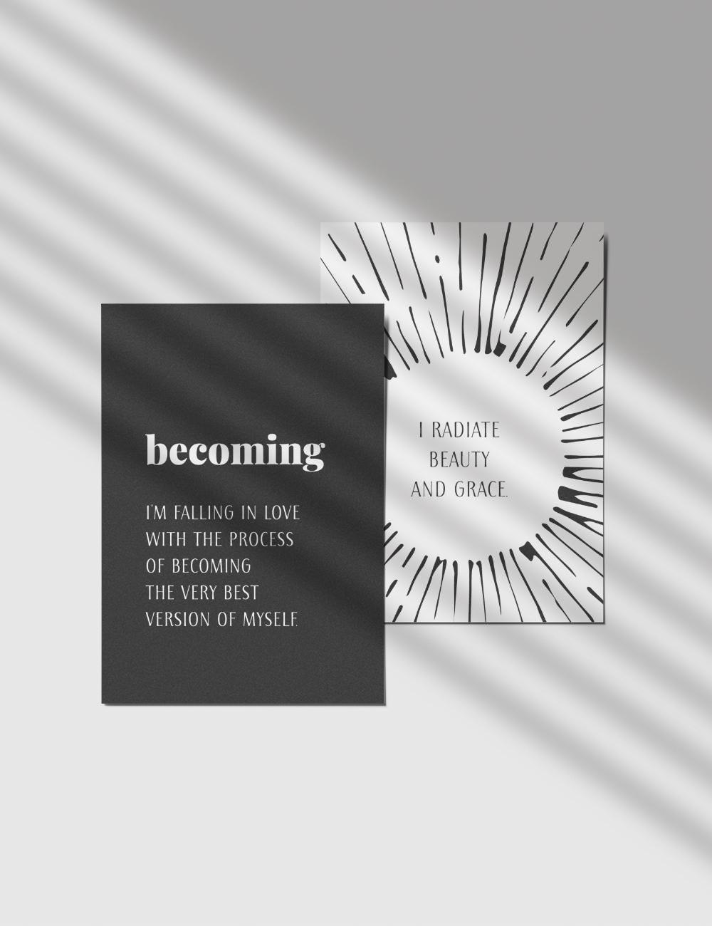 Vision Board Printables Printable Quotes and Affirmation Cards 3.5x5 ...