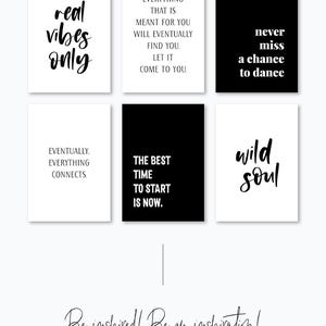 Vision Board Printables | Printable Quotes and Affirmation Cards | 3 ...