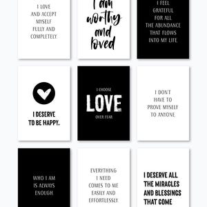 Vision Board Printables | Printable Quotes and Affirmation Cards | 3 ...
