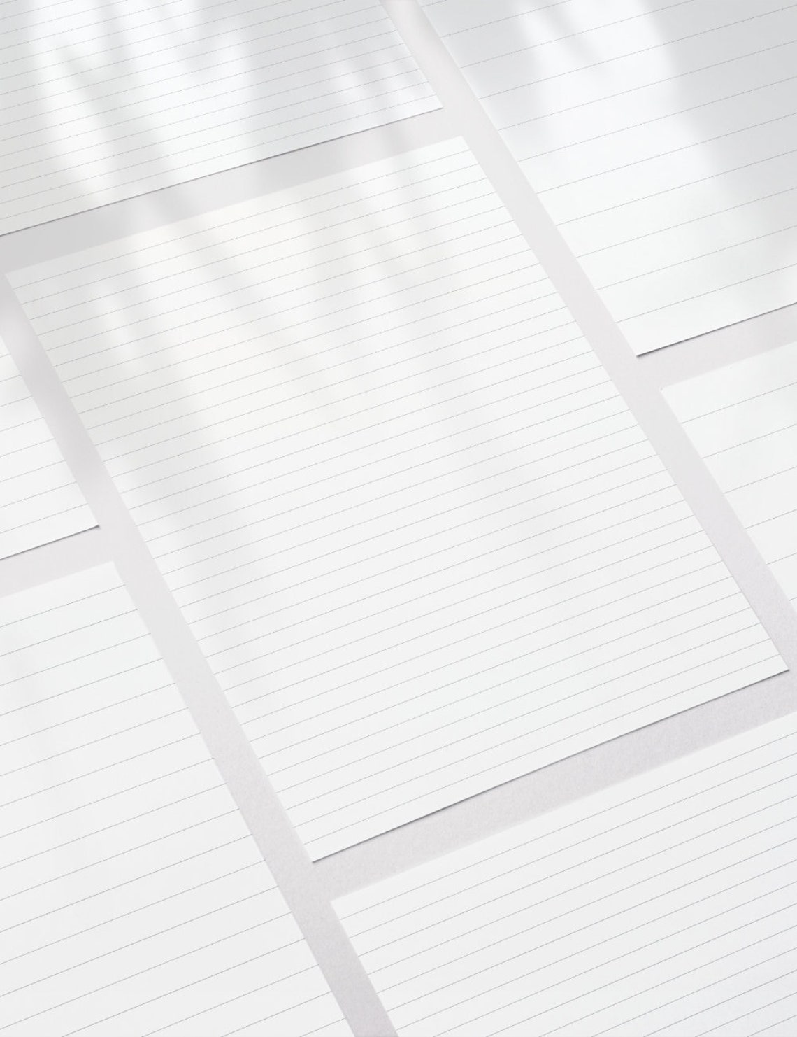 Printable Basic Pages Lined, Grid, Dotted A4 A5 US Letter Printable ...