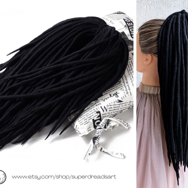 Wool Dreadlock Extensions - Etsy