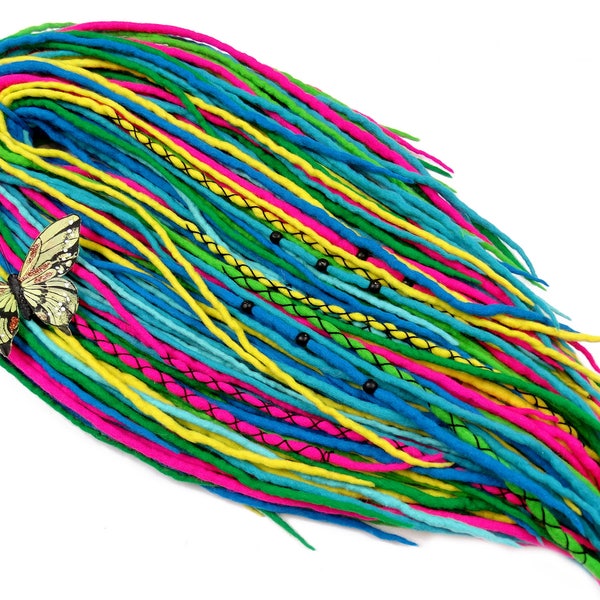 Colorful Dreads - Etsy