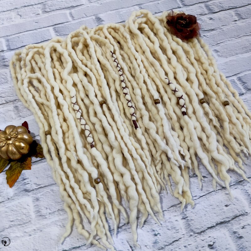 Wool Dreadlock Extensions - Etsy