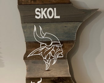 Minnesota Vikings Skol Svg - Etsy