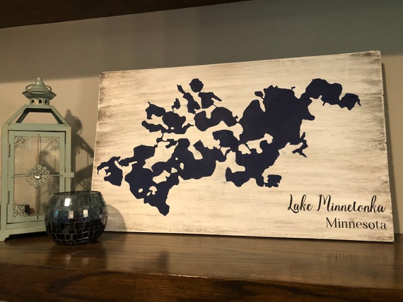Lake Minnetonka Sign - Etsy