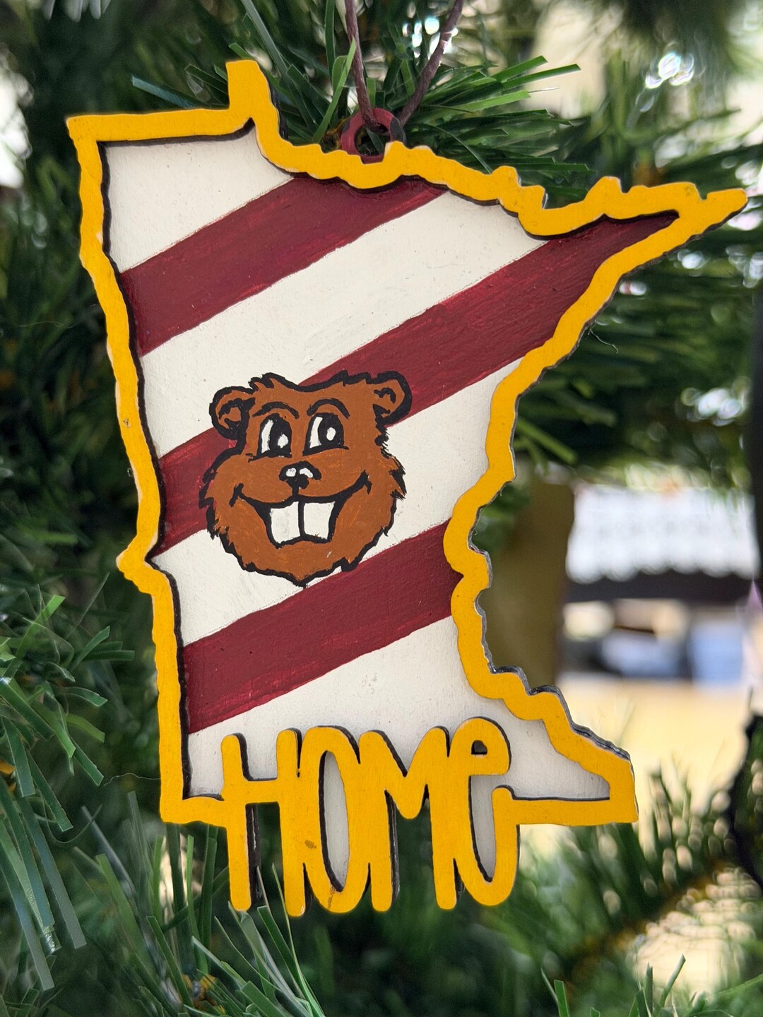 Minnesota Gopher Ornaments - Etsy
