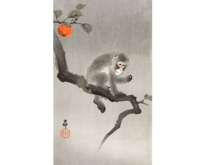 Vintage Japanese Rabbits Art Print Antique Rabbit Painting - Etsy