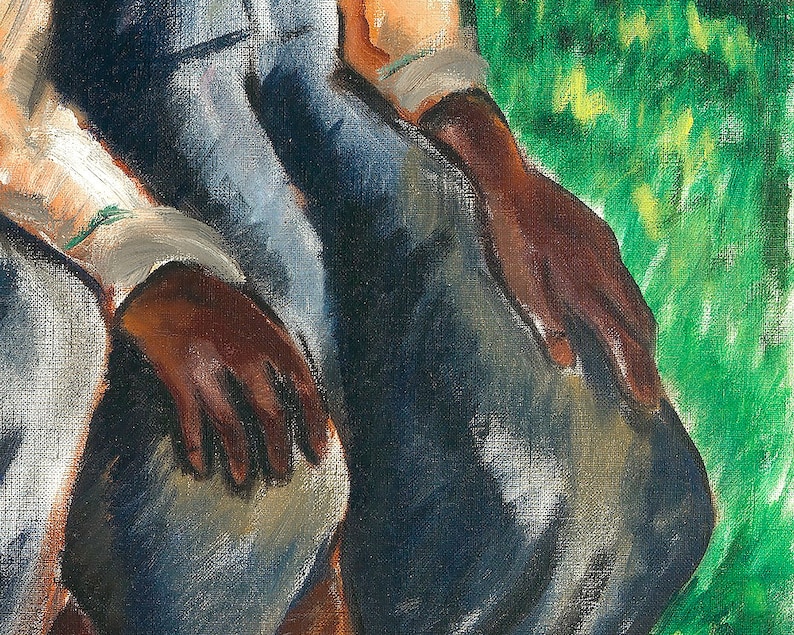 Brothers, Malvin Gray Johnson Painting, Two African American Boys Art ...