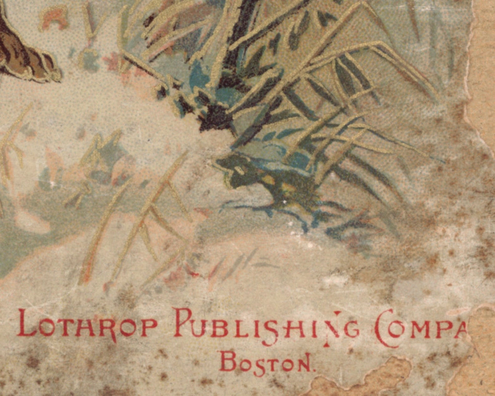 Old Fable Art Print Vintage Aesop's Fables Illustration | Etsy