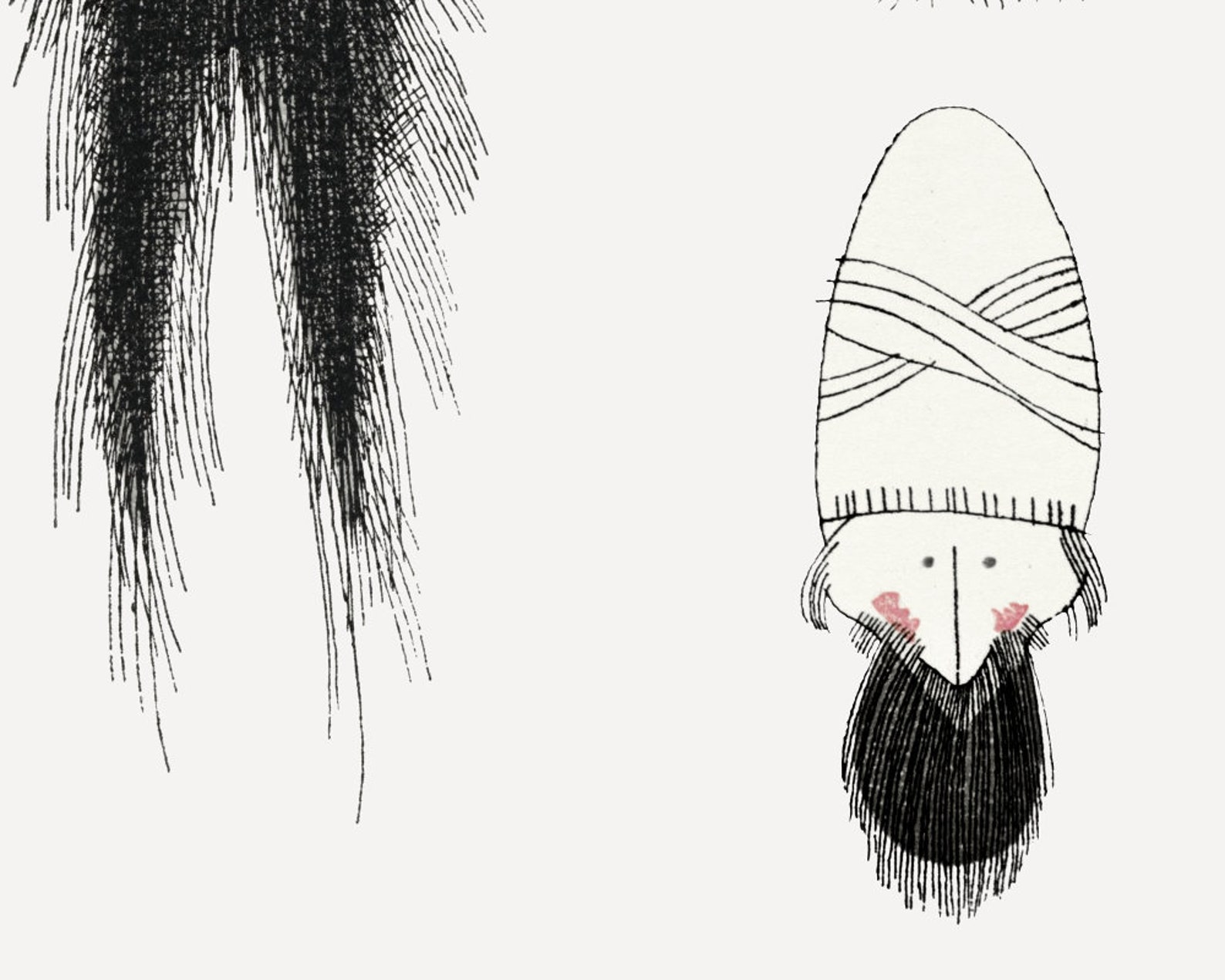 Bearded Men Art Print, Collection of Men With Beards, Vintage French ...