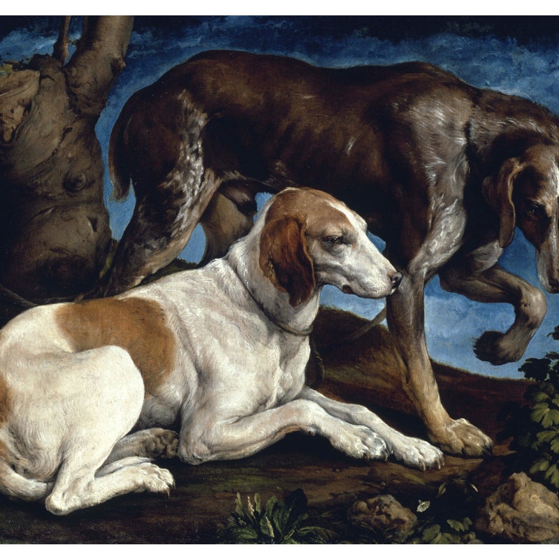 Hunting Dog Painting - Etsy