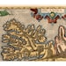 Medieval Map of Iceland, Sea Monsters, Antique Map Reproduction ...