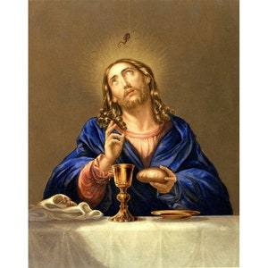 Holy @#&%!, Jesus Collage Art Print, Kitsch Jesus Christ Painting ...