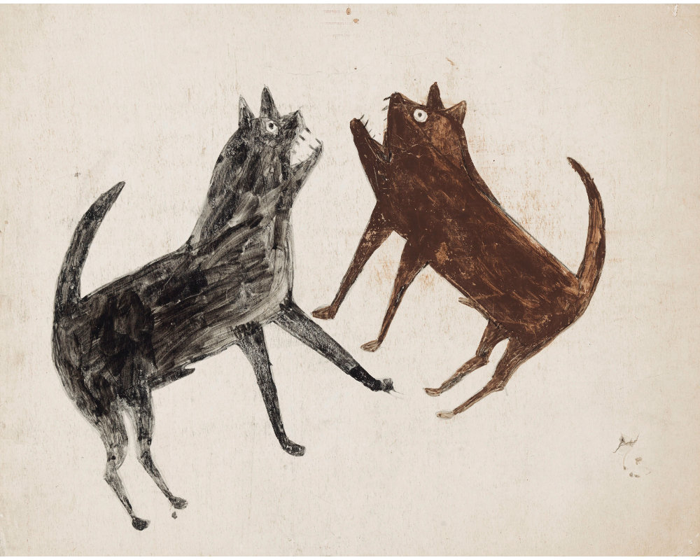 Animals Fighting Drawings Dogs Cute Fighting Teddy Couple Animal