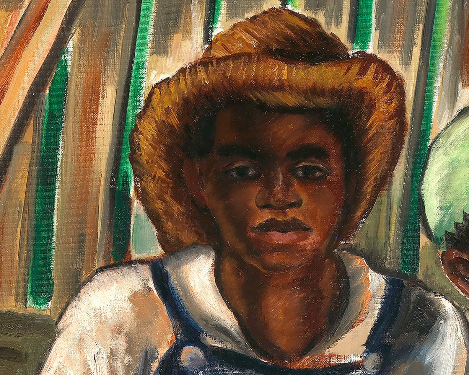 Brothers, Malvin Gray Johnson Painting, Two African American Boys Art ...