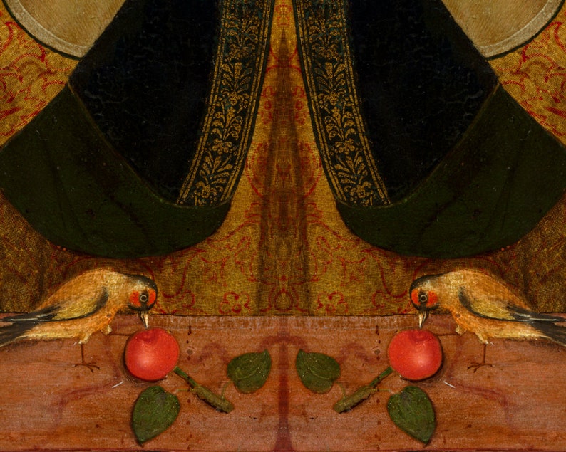 The Miracle Worker, Surreal Collage Art Print, Vintage Religious Icon ...