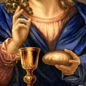 Holy @#&%!, Jesus Collage Art Print, Kitsch Jesus Christ Painting ...