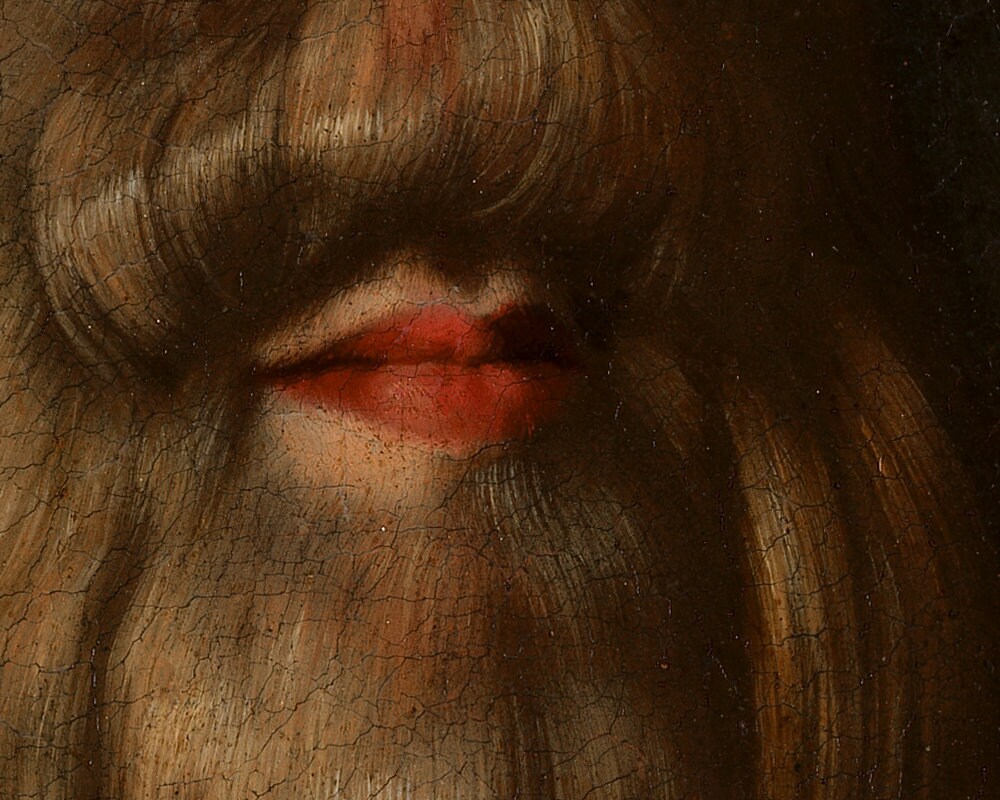 Portrait of Barbara Van Beck, Bearded Lady Art Print, Wolf Woman ...