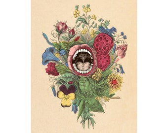 Surreal Teeth Art - Etsy