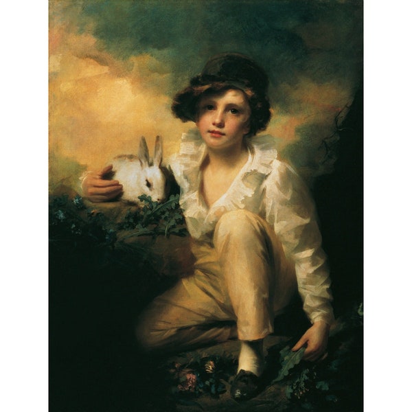 Rabbit Oil Painting - Etsy