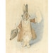 Benjamin Bunny, Beatrix Potter Art Print, Storybook Illustration ...