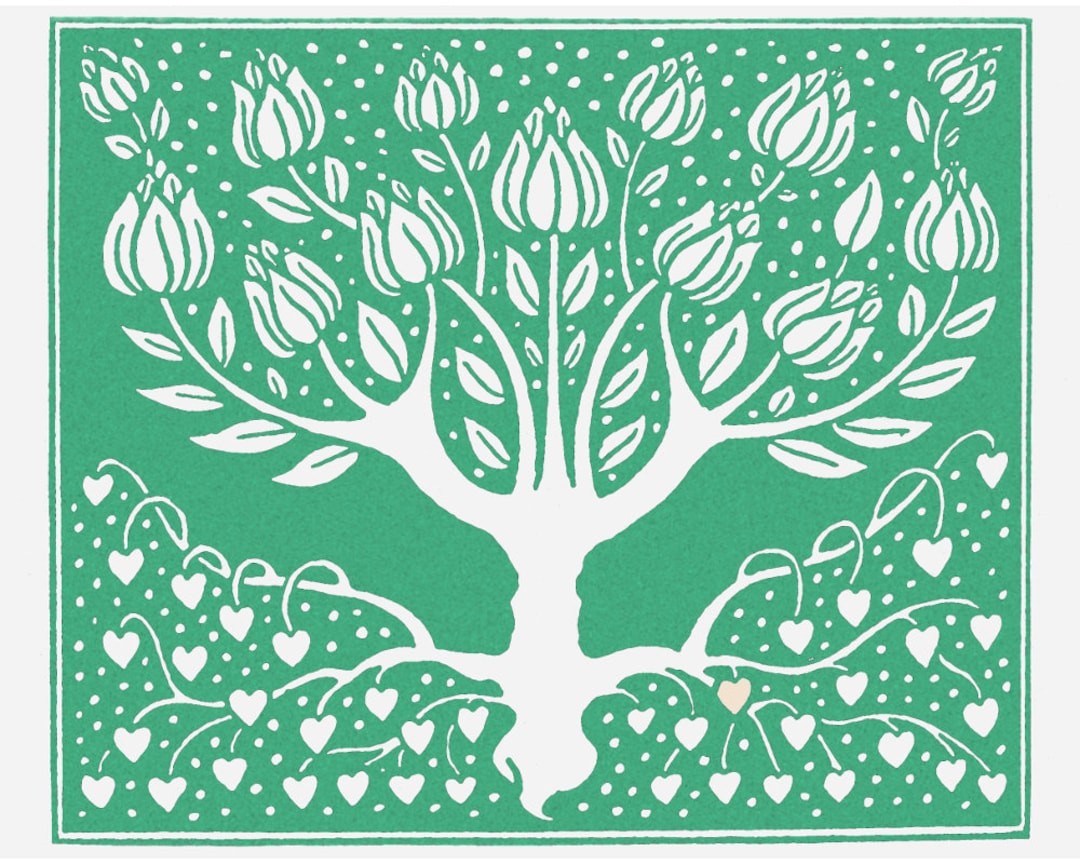 Art Nouveau Tree Design