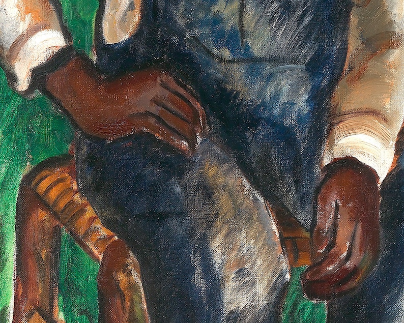 Brothers, Malvin Gray Johnson Painting, Two African American Boys Art ...