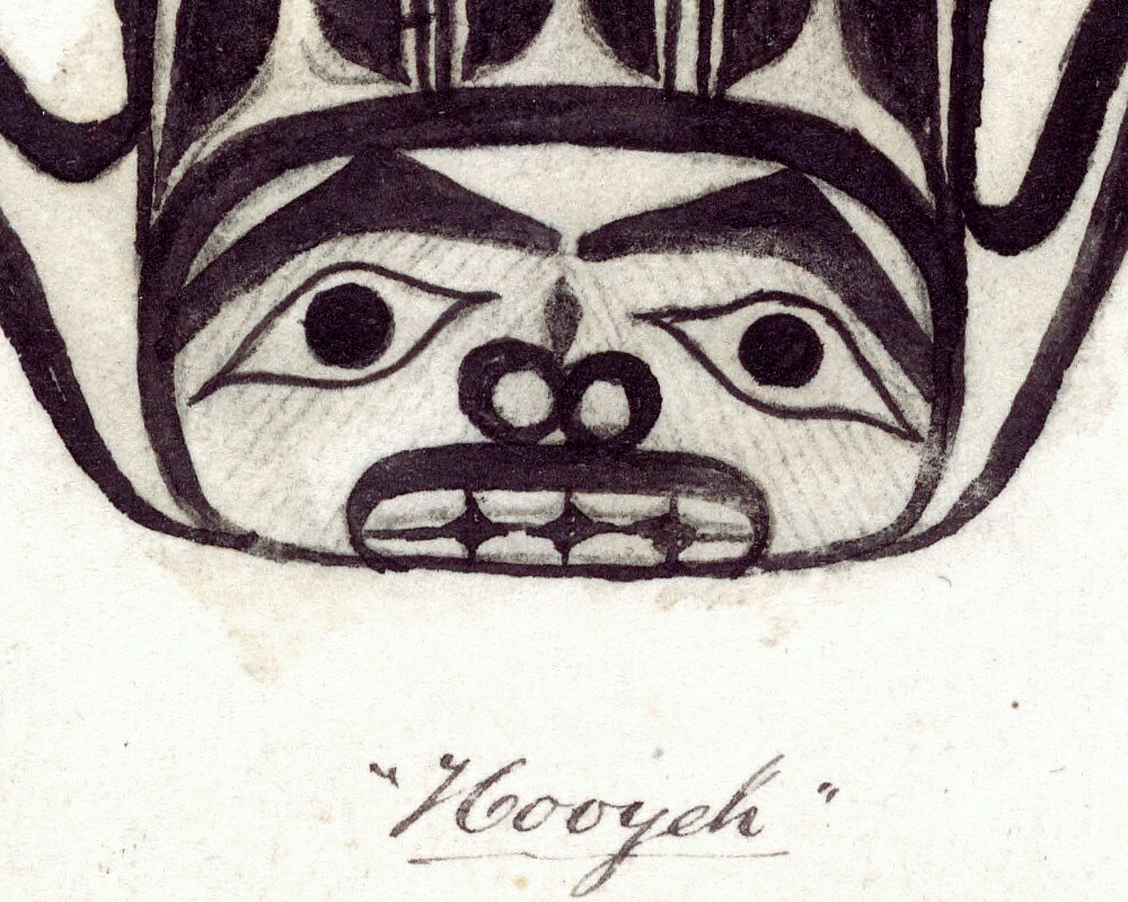 Pacific Northwest Coast Native American Raven Art Print, Haida Indian ...