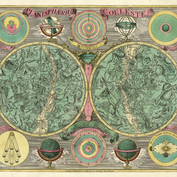 Celestial Spheres - Etsy