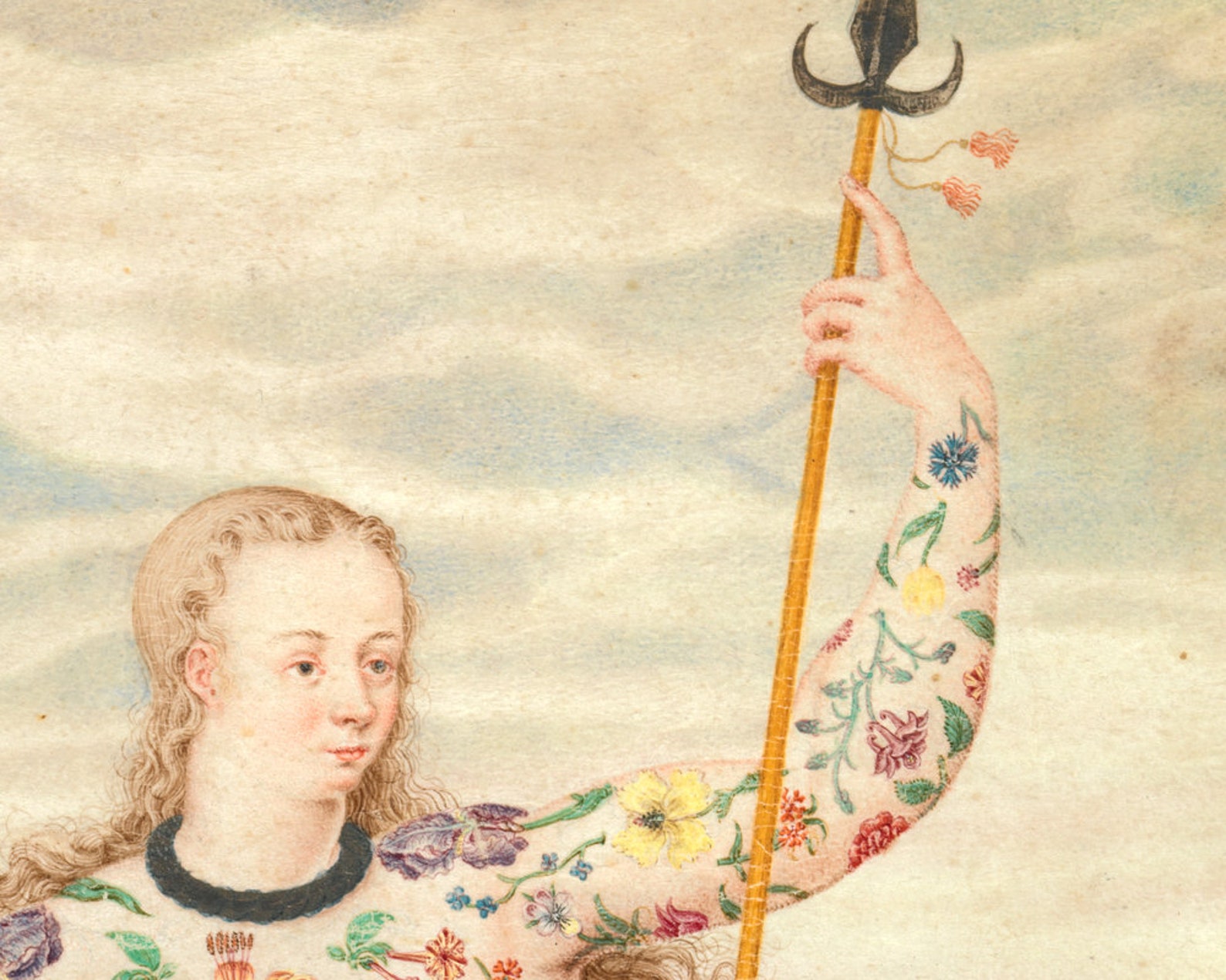 Tattooed Lady Art Print Celtic Warrior Woman Tattoo Art - Etsy