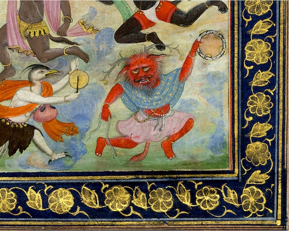 Medieval Demon Prints