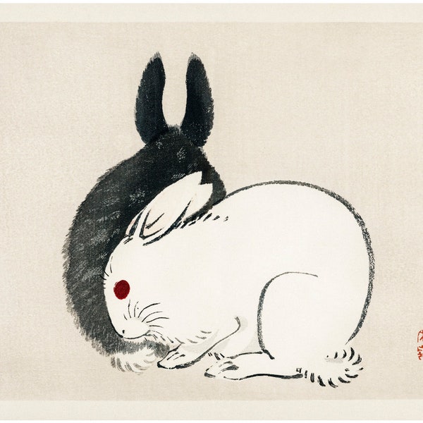 Japanese Rabbit - Etsy